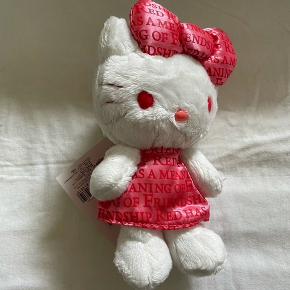 Sanrio | Toys | Sanrio 35th Anniversary Red Hello Kitty Plush Toy Nwt ...